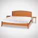 Shaker Platform Bed - Solid Wood Bed Frame Handcrafted in Ohio - Etsy