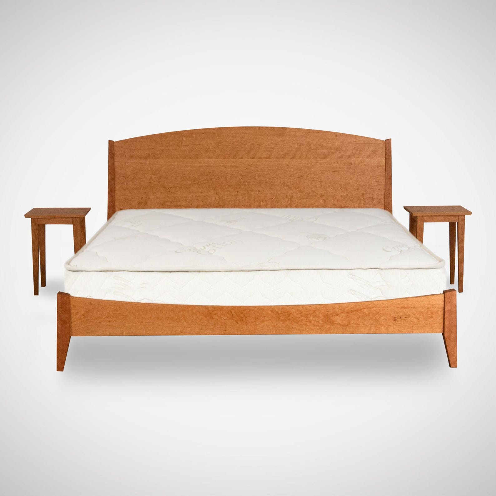 Shaker Platform Bed - Solid Wood Bed Frame Handcrafted in Ohio - Etsy