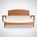 Shaker Platform Bed - Solid Wood Bed Frame Handcrafted in Ohio - Etsy