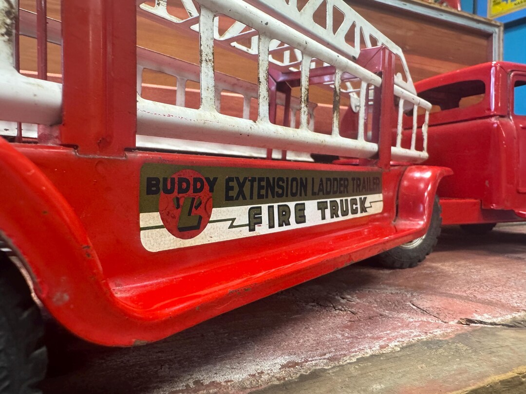 Buddy “l” Extension Ladder Fire Truck - Etsy