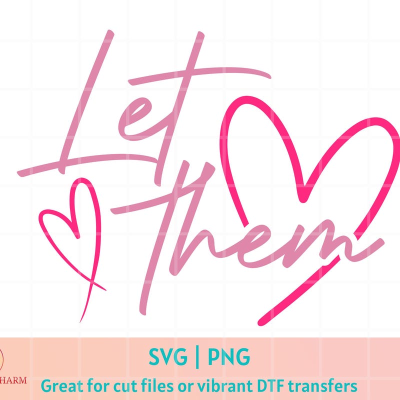 Let Them Svg - Etsy