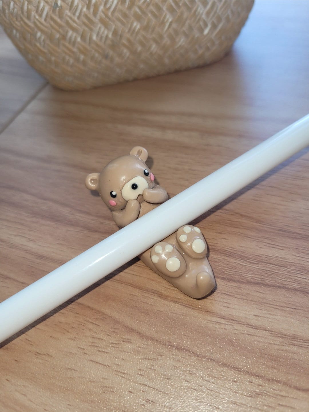 Cute Handmade Otter Clay Pen Holder Desk Buddy - Etsy