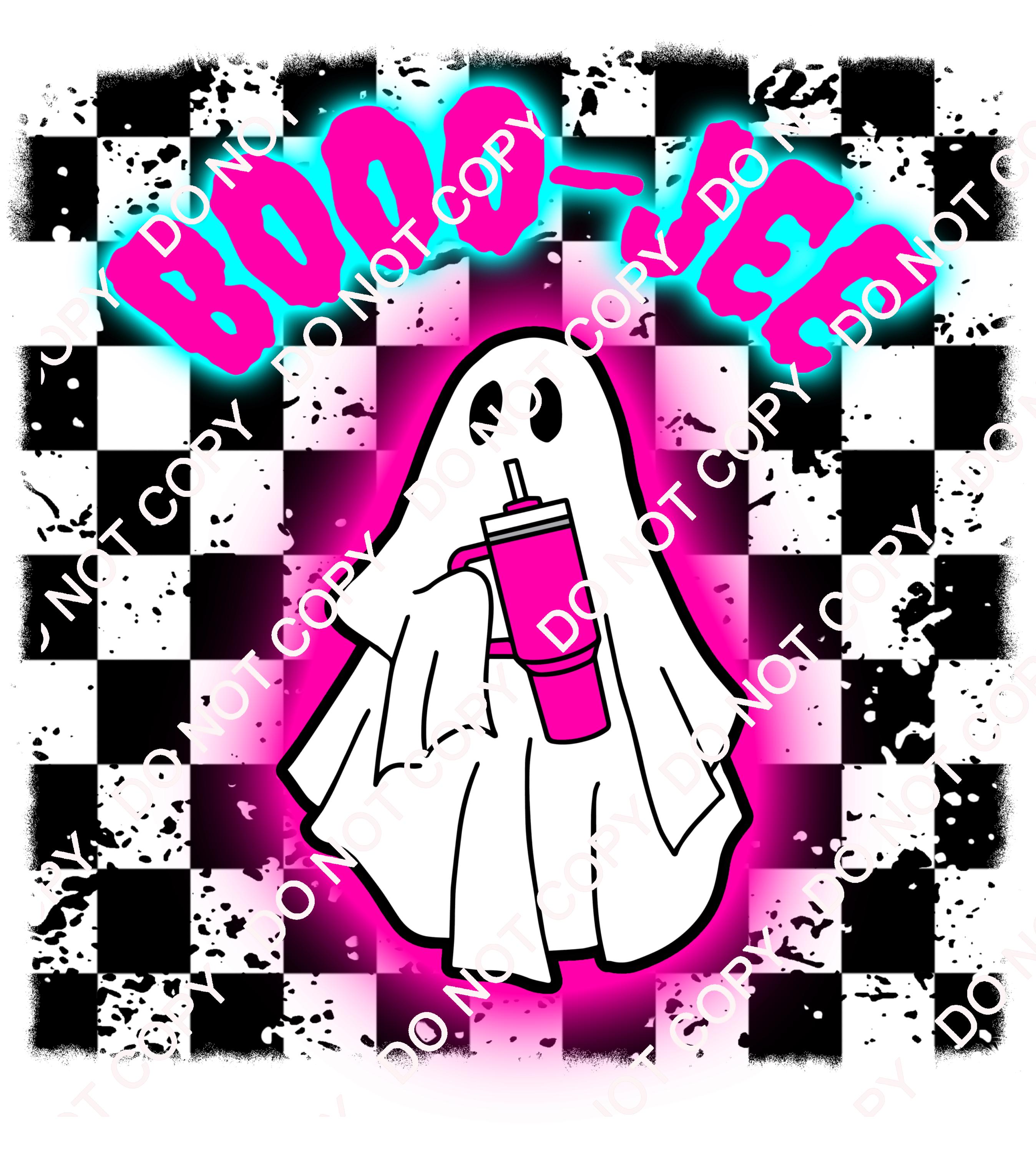 Checkered Ghost Png, Digital Download, Sublimation Checkered Ghost Boo ...