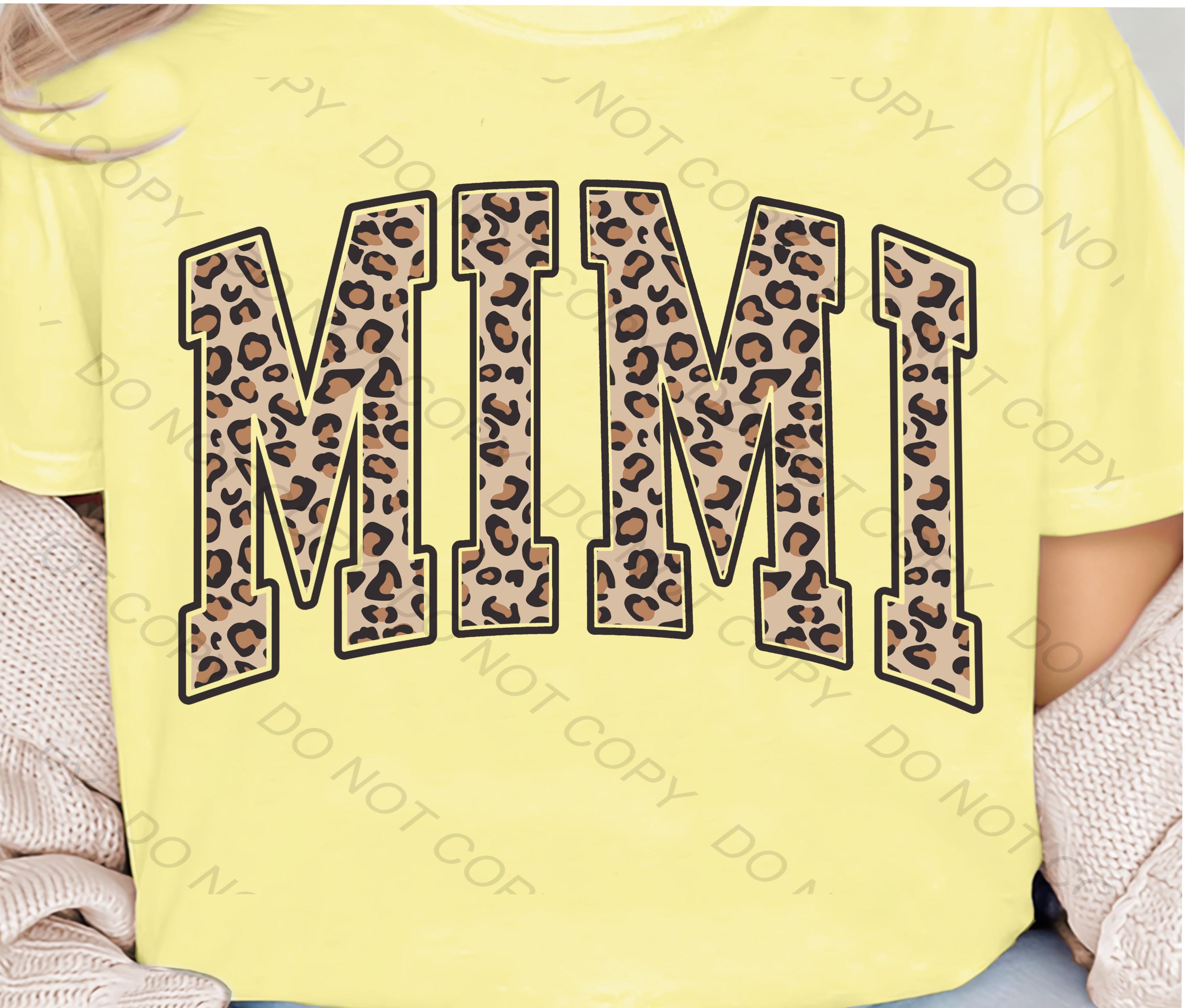 Leopard Mimi Png, Digital Download, Sublimation Design Trendy Design ...