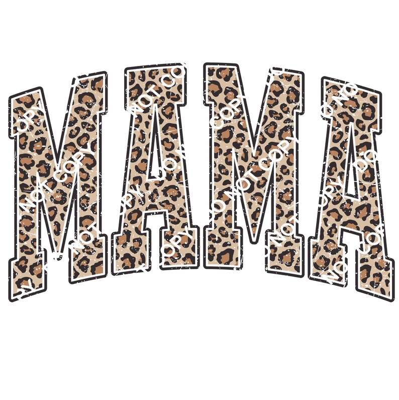 Leopard Mama Png, Digital Download, Sublimation Design Trendy Design ...