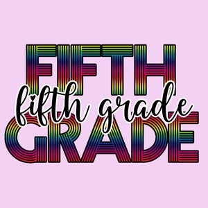 Back to School Digital Download Png, Kindergarten, First Grade,second ...