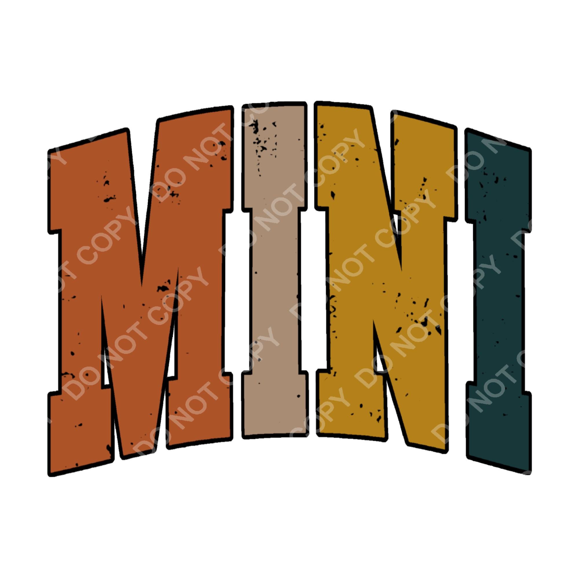 Fall Mini Png, Digital Download, Sublimation Design Trendy Autumn ...