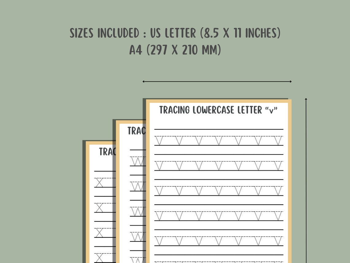 Letter Formation Uppercase Lowercase Letters Alphabet Writing Practice ...