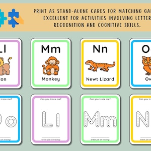 Printable Flashcards Alphabet for Preschool Activity Printable Learning ...