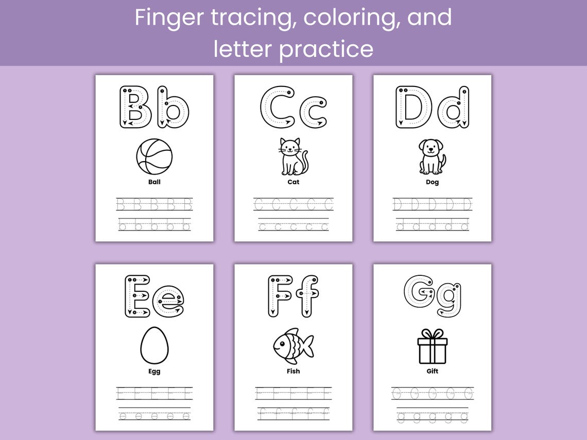 Alphabet Tracing Letters Uppercase Letter Formation Lowercase Letter ...