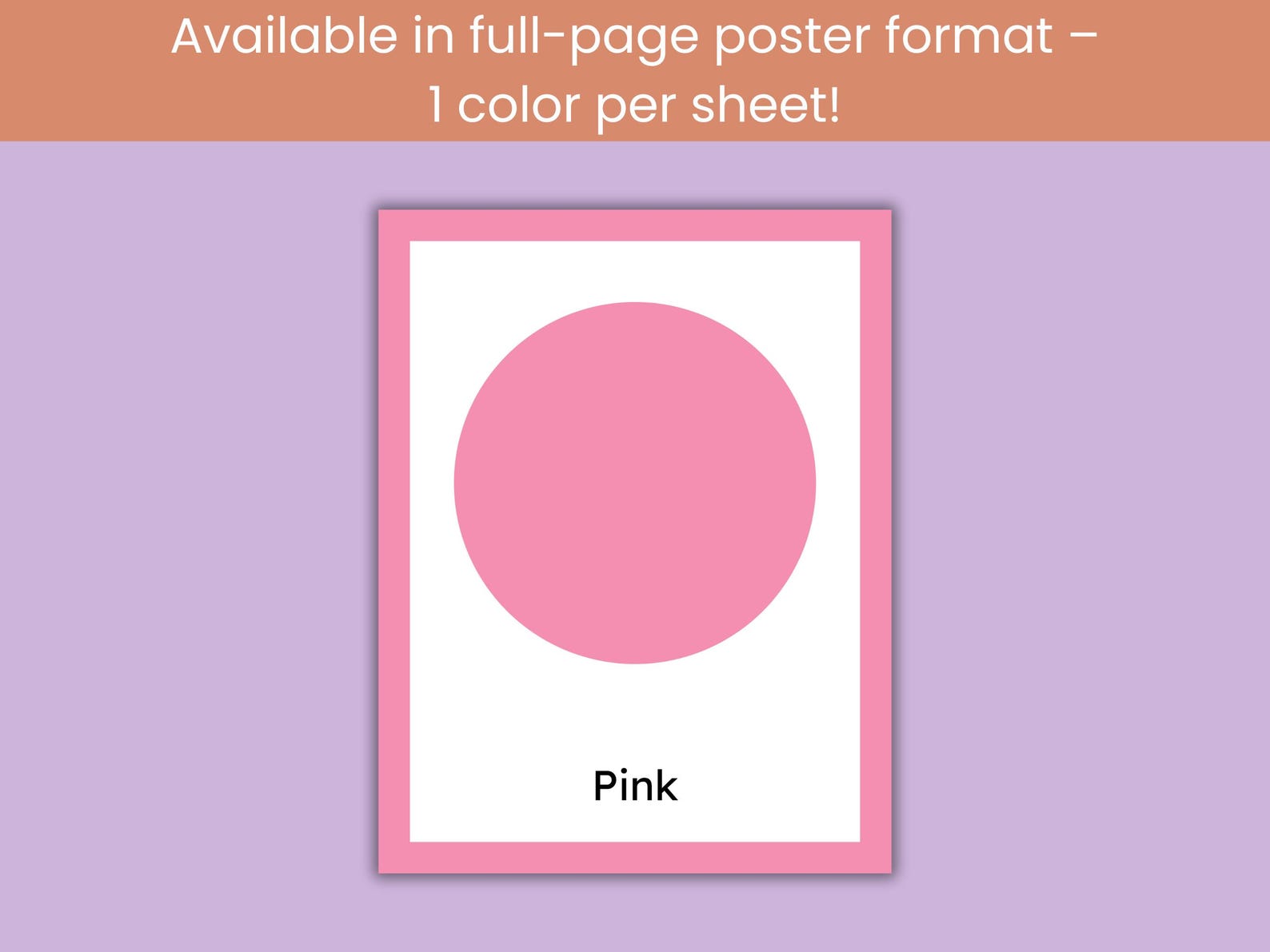 Printable Flashcards Teaching Colors for Homeschool Activity Learning ...