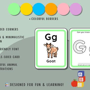 Printable Flashcards Alphabet for Preschool Activity Printable Learning ...