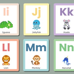 Printable Flashcards Alphabet Flashcards for Preschool Activity ...