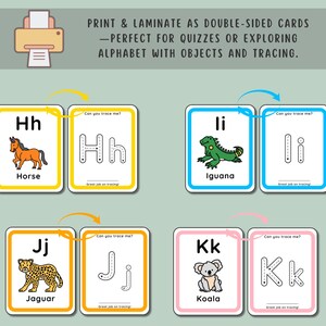Printable Flashcards Alphabet for Preschool Activity Printable Learning ...