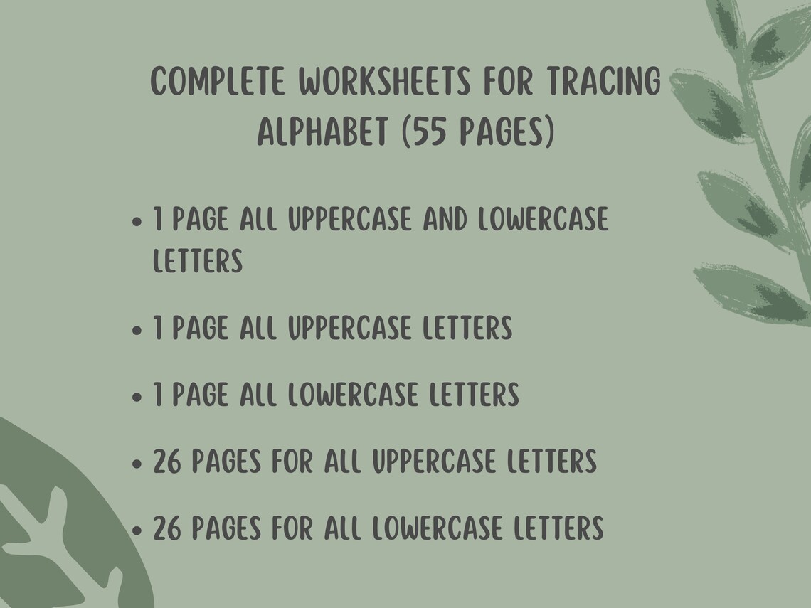 Letter Formation Uppercase Lowercase Letters Alphabet Writing Practice ...