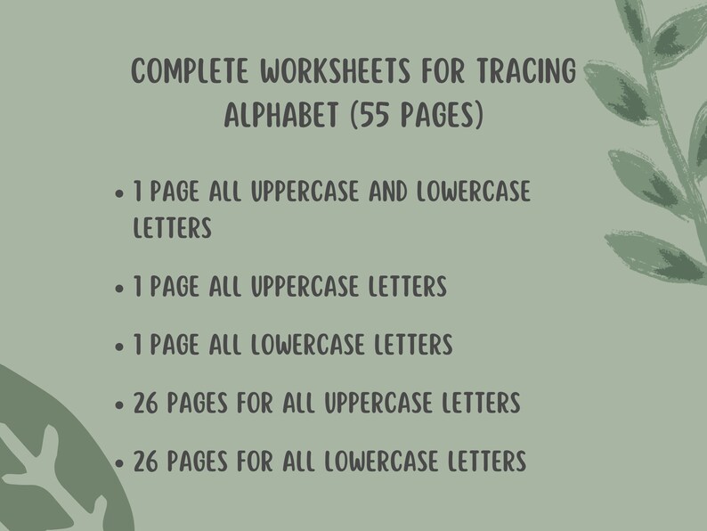 Letter Formation Uppercase Lowercase Letters Alphabet Writing Practice ...