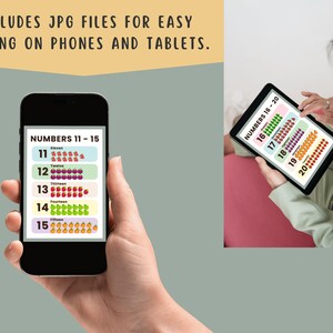 Learn Numbers for Preschool Number Poster Printable Learning Resource ...