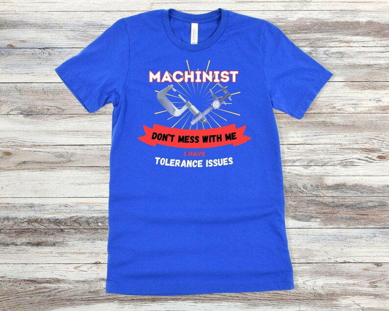 Machinist T-shirt - Casual Geek Humor Short Sleeve Tee - Etsy