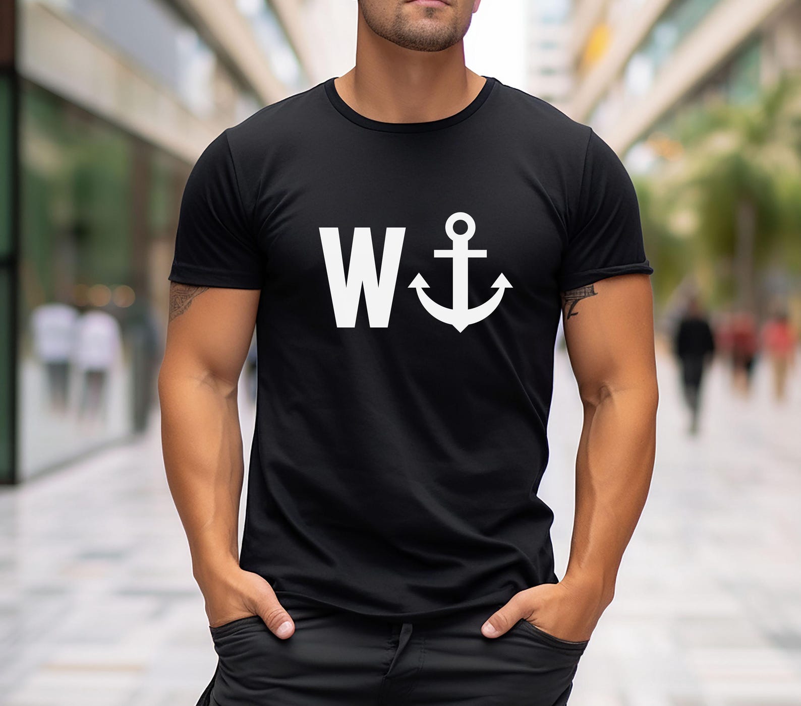 British Banter T-shirt: Funny W Anchor Slogan, Offensive Humor - Etsy