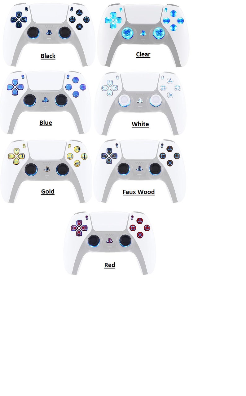 PS5 Dualsense Custom Controller to Order Design YOUR Ultimate Gaming ...