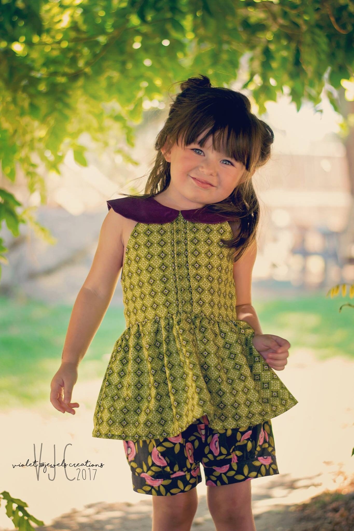 The Seraphina Dress & Tunic PDF Sewing Pattern Size 12 Month - 12 Year ...
