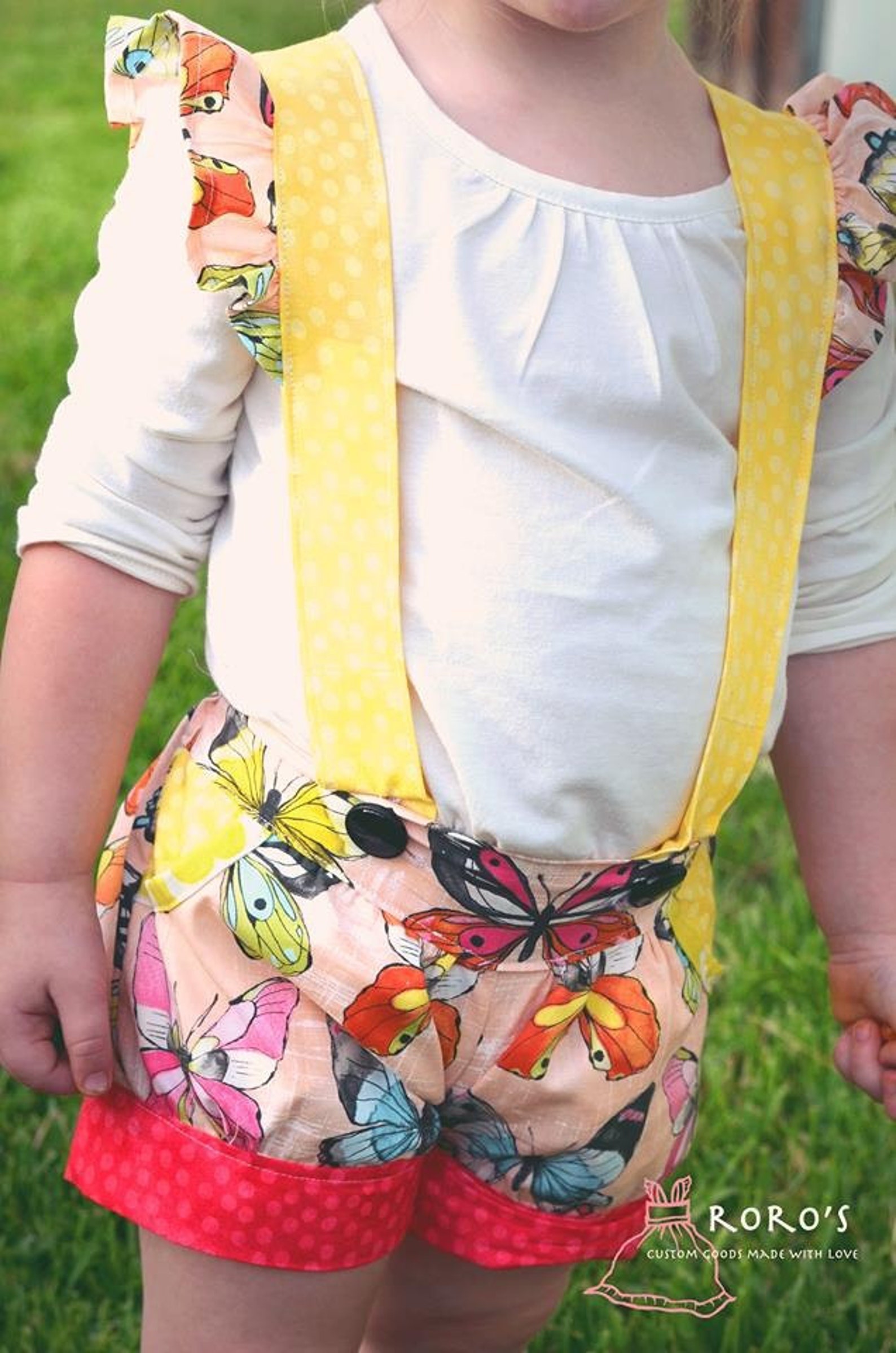 The Fiona Bubble Shorts PDF Sewing Pattern Size 6-12 Month - 9/10 Baby ...