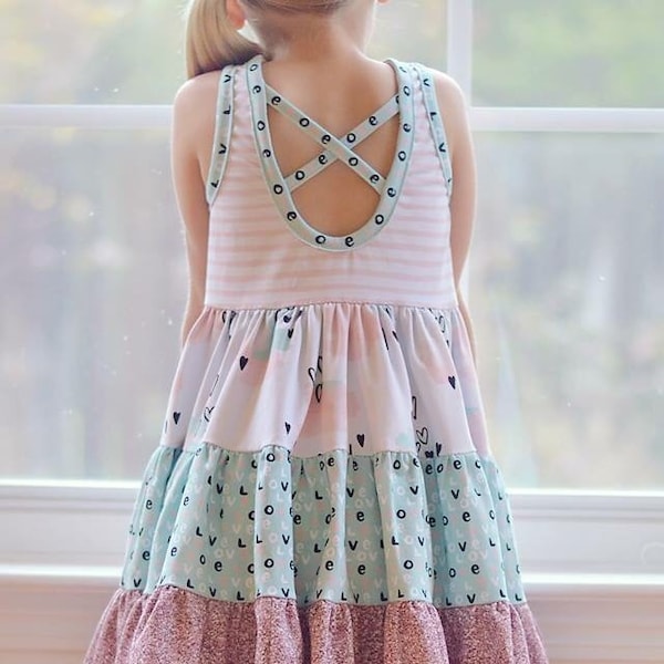 Panel Dress Pattern - Etsy