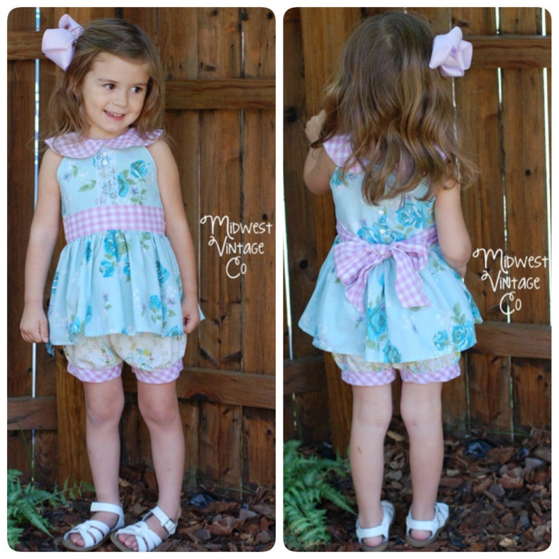 The Seraphina Dress & Tunic PDF Sewing Pattern Size 12 Month - 12 Year ...
