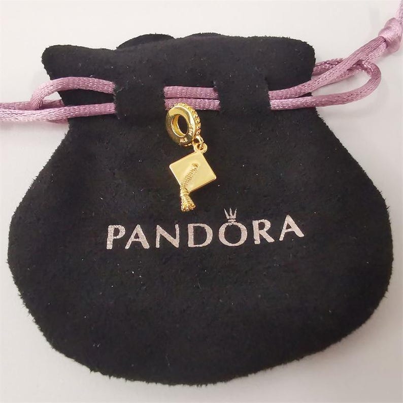 Pandora Graduation Cap Dangle Charm - Etsy
