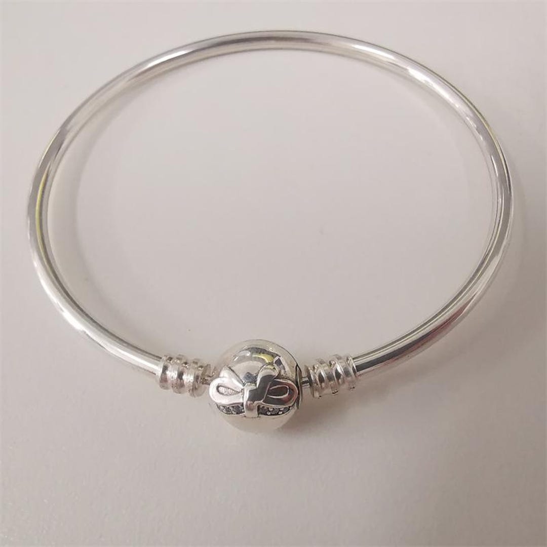 Dainty Bow Limited Edition Pandora Bangle Bracelet - Etsy