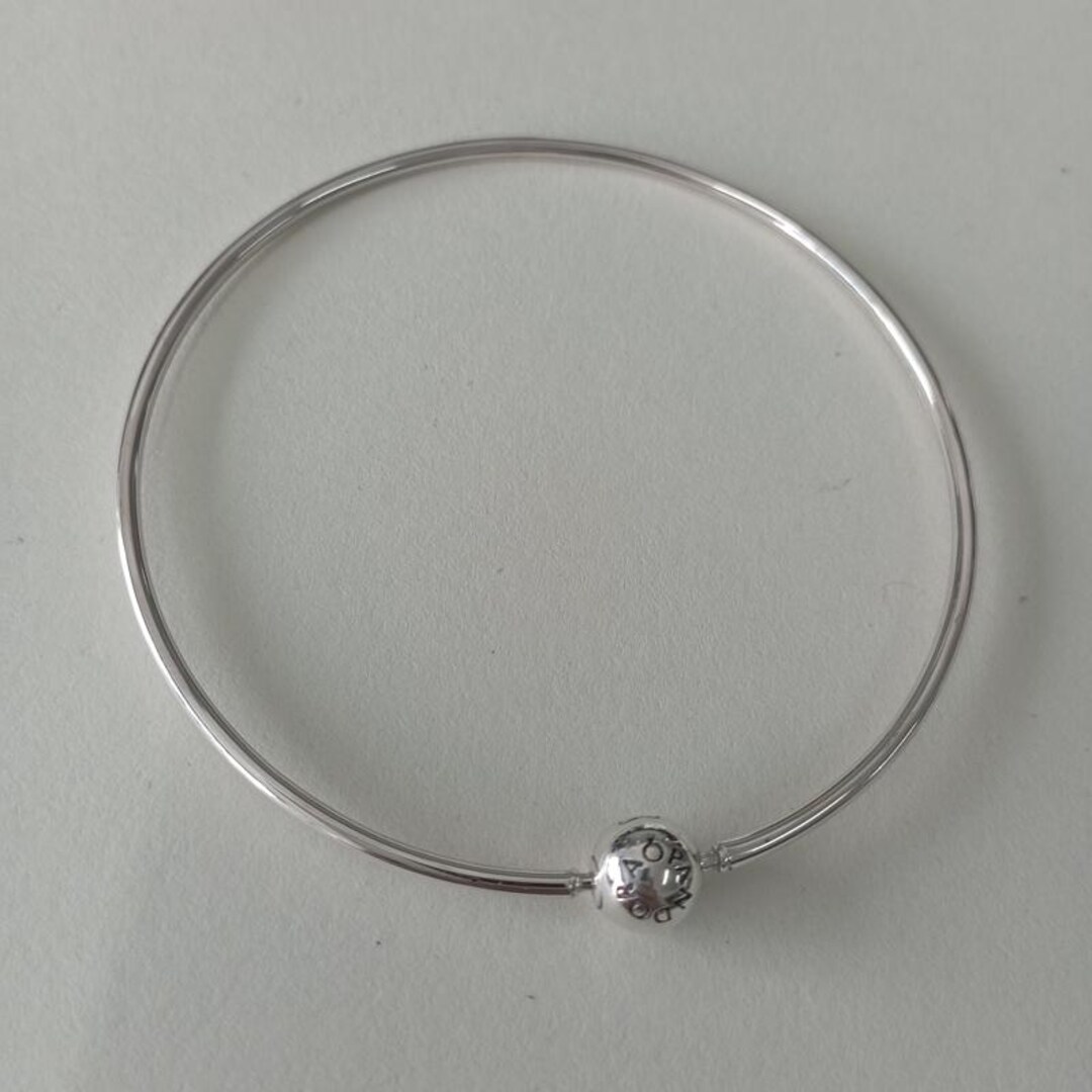 New Pandora Sterling Silver thin Essence Charm Bracelet - Etsy