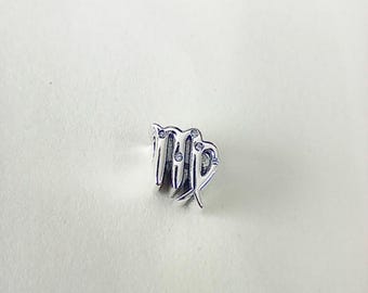Pandora Sparkling Virgo Zodiac Star Sign Charm Sliver 925 Ale - Etsy