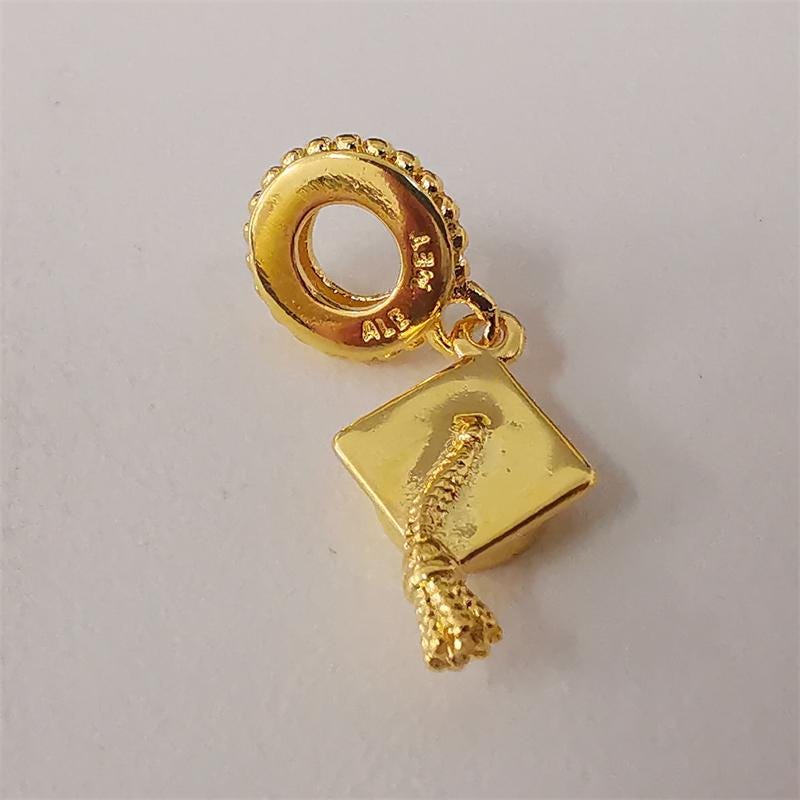 Pandora Graduation Cap Dangle Charm - Etsy