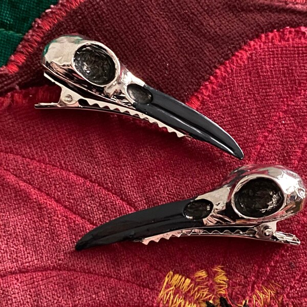 Skull Hair Accessory - Etsy