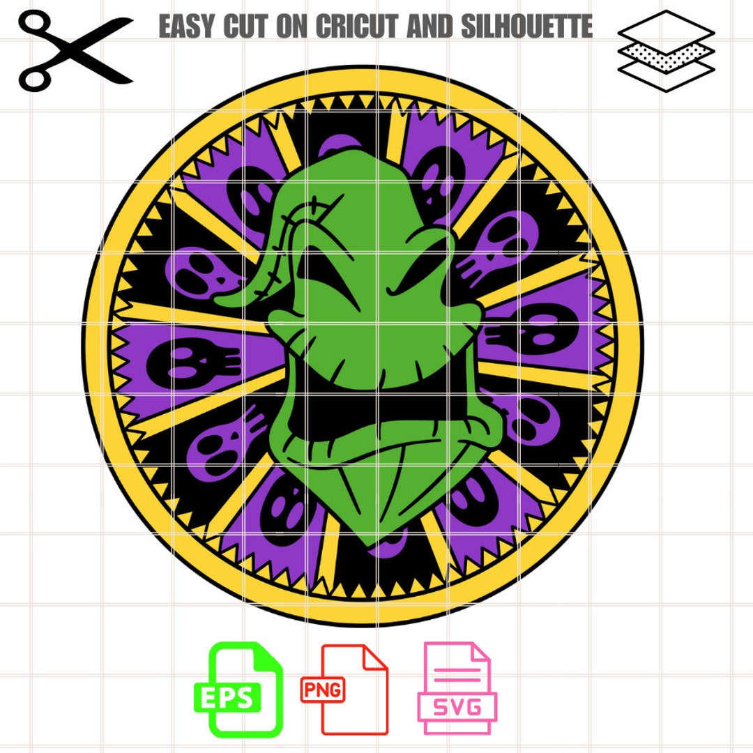 Oogie Boogie Roulette Svg, Nightmare Before Christmas Svg, Halloween ...