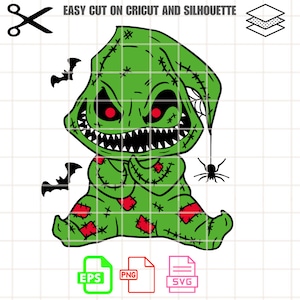 Oogie Boogie Svg, Halloween Svg, Spooky Season Svg, Trick or Treat Svg ...