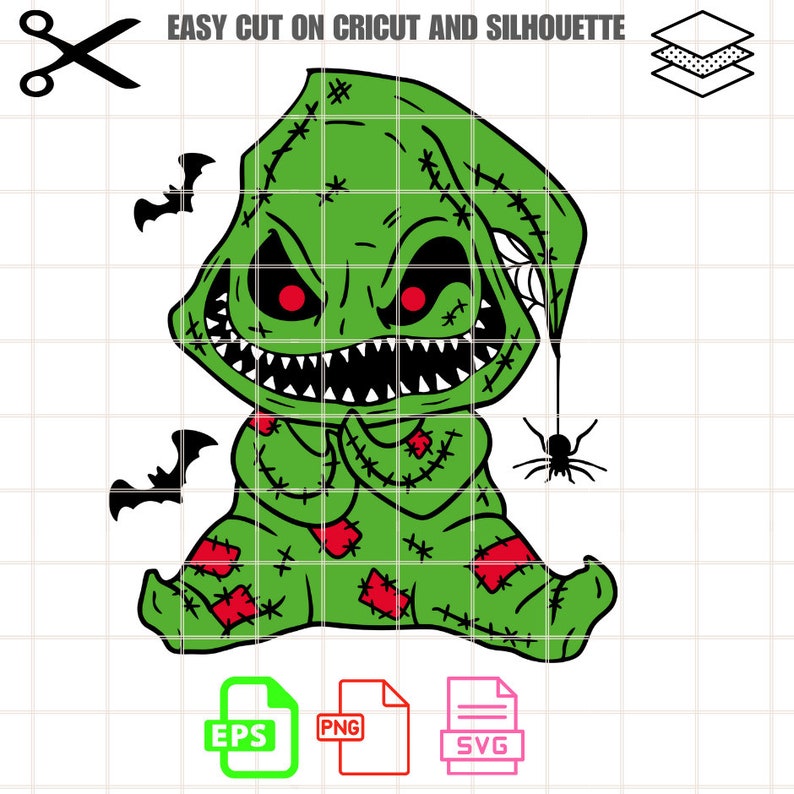 Oogie Boogie Svg, Halloween Svg, Spooky Season Svg, Trick or Treat Svg ...