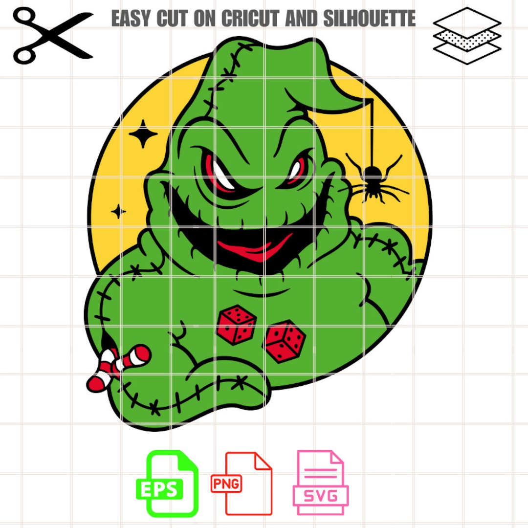 Oogie Boogie’s Halloween Svg, Nightmare Before Christmas Svg, Halloween ...
