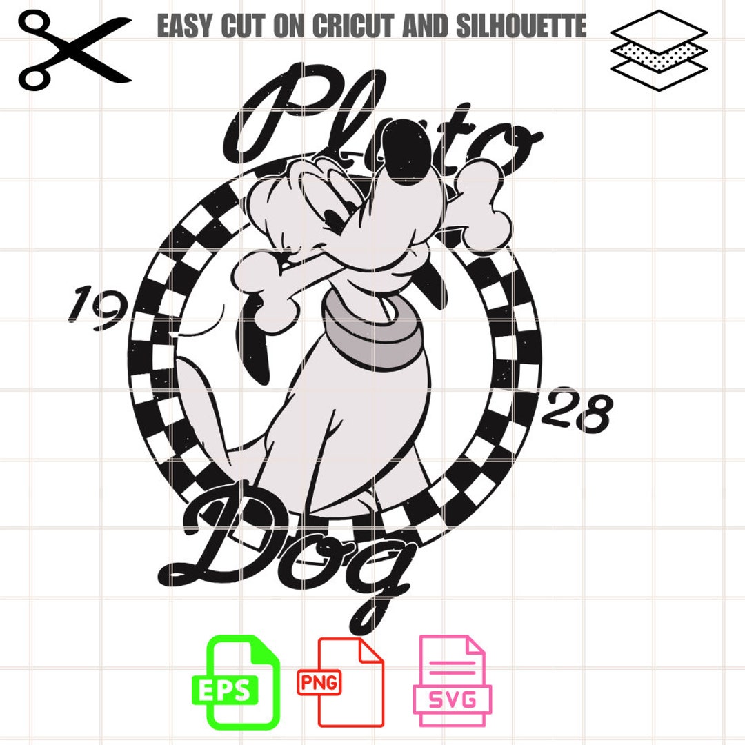 Pluto Svg Bundle , Pluto Svg , Pluto Png , Pluto Clipart- PNG-SVG-DXF - Etsy