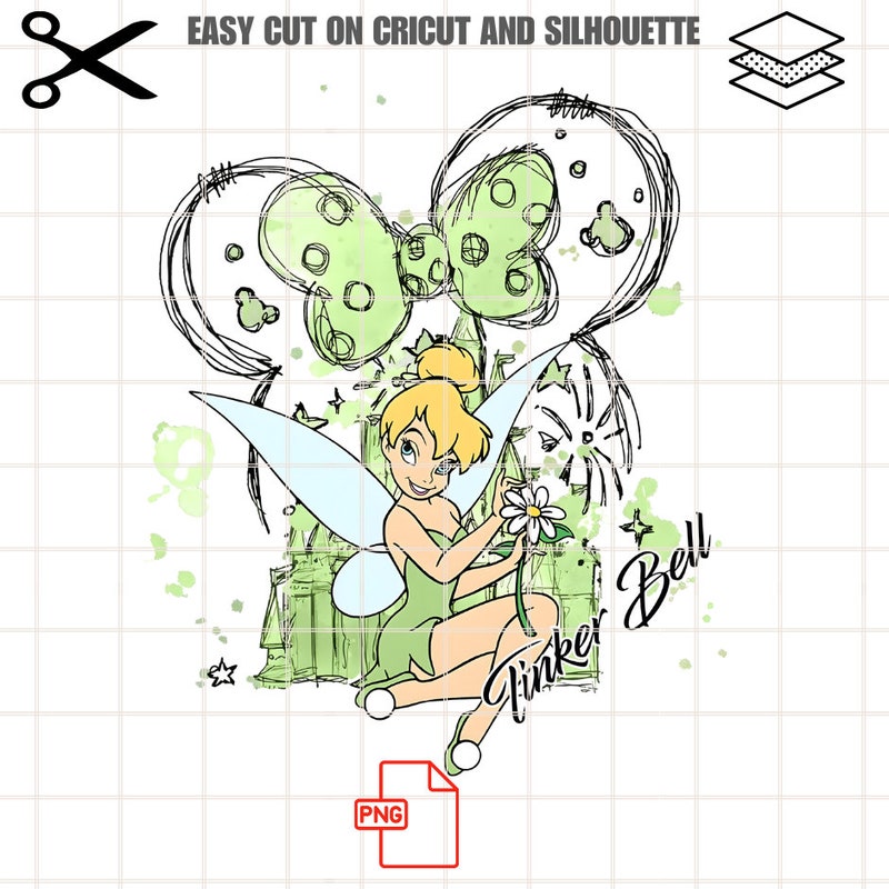 Tinker Bell Print - Etsy