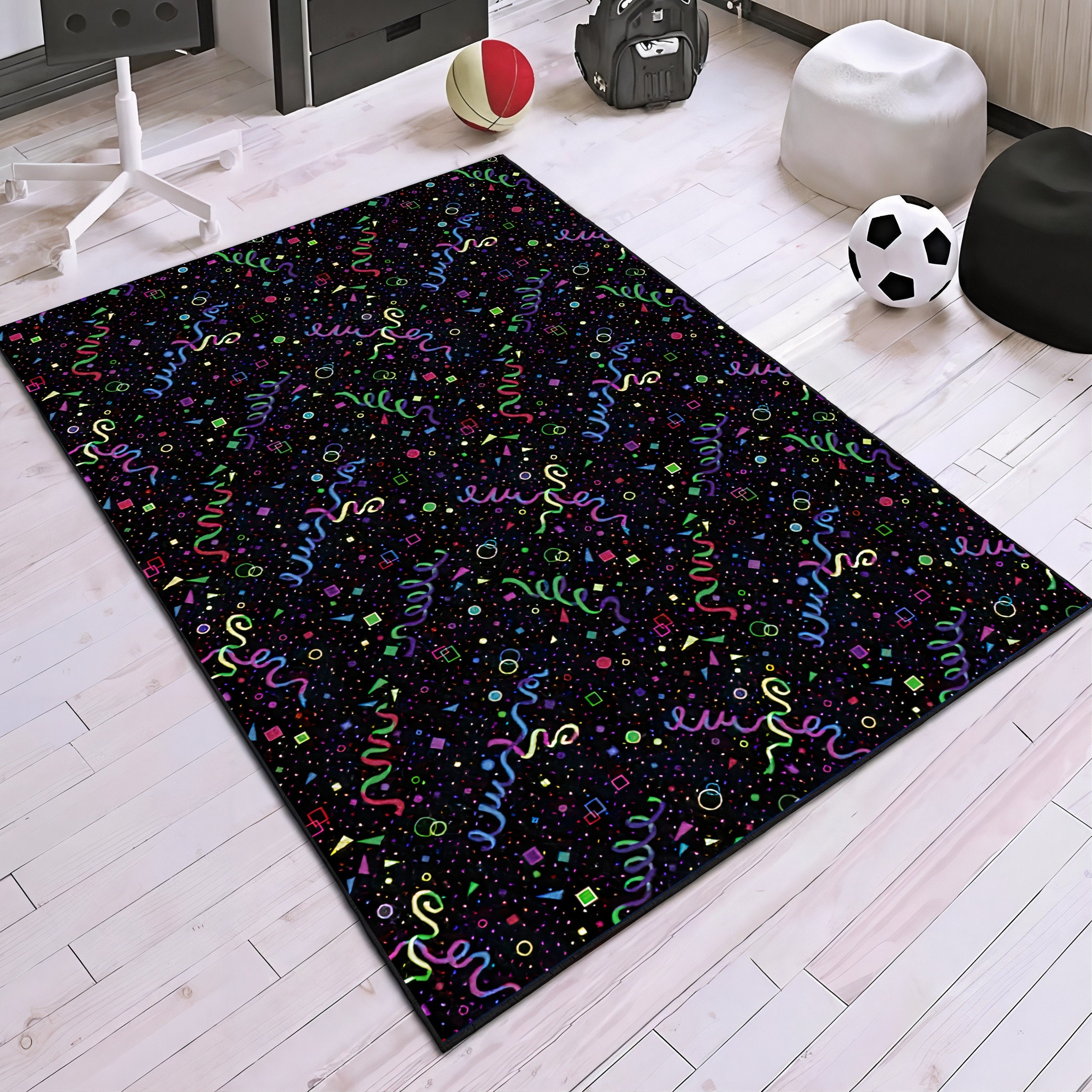 Arcade Rug, Arcade Room Rug, Arcade Decor, Arcade Carpet, Arcade Room ...