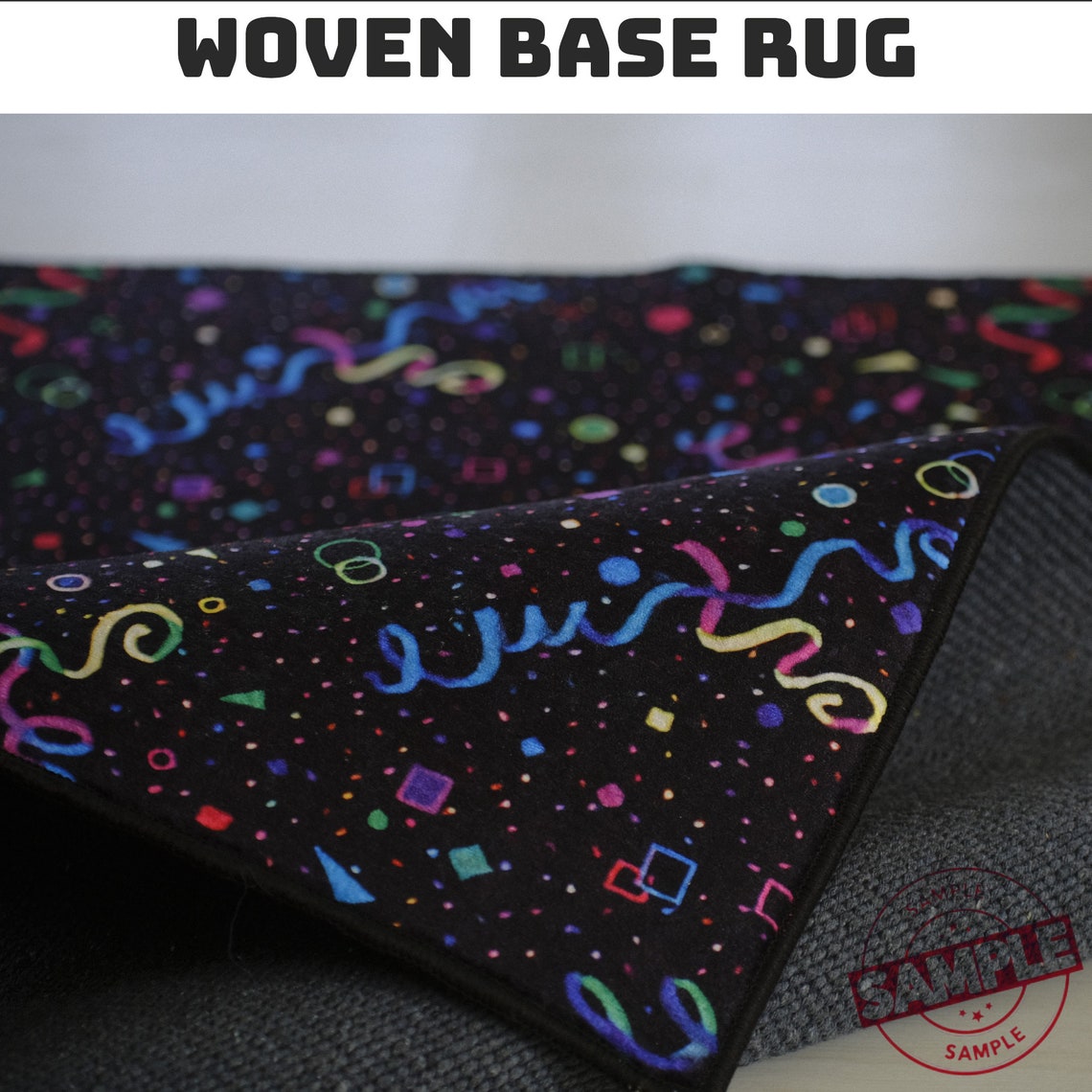 3D Vortex Rug, Optical Illusion Printed Area Rug, Circle Rug, Non Slip ...