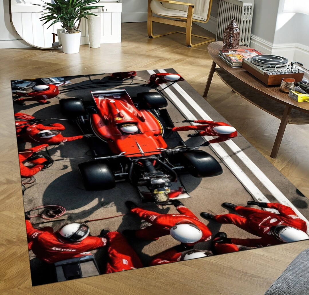 Charles Leclerc Rugs, Ferrari Formula 1 Rugs, F1 Charles Leclerc Rug ...