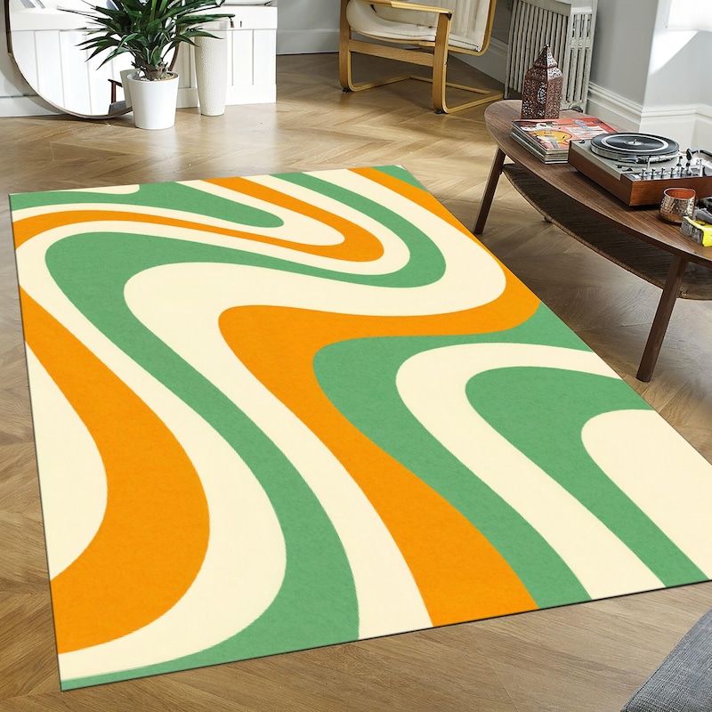 Funky Rug - Etsy