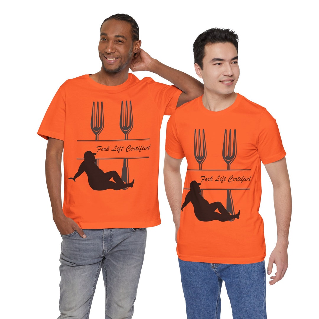 Funny Forklift Certified Mud Flap Guy Bellacanvas Soft Jersey Tee - Etsy