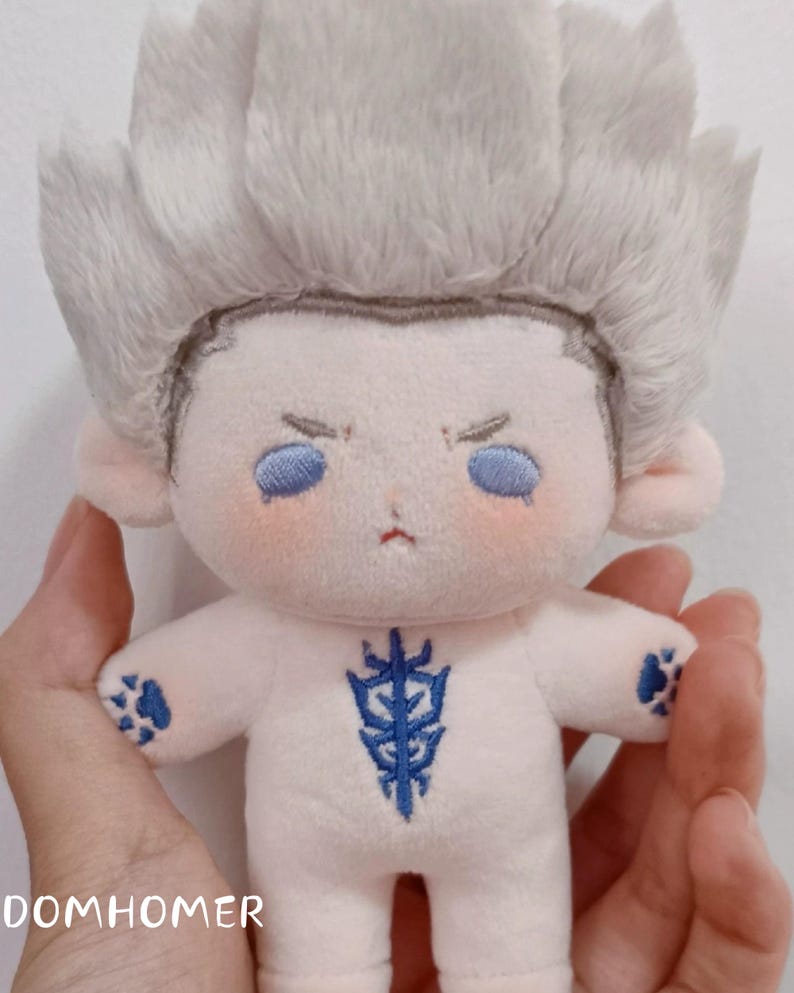 Devil May Cry V Vergil Doll, Plush Toy, Cute Plush Toy, Plush Doll ...