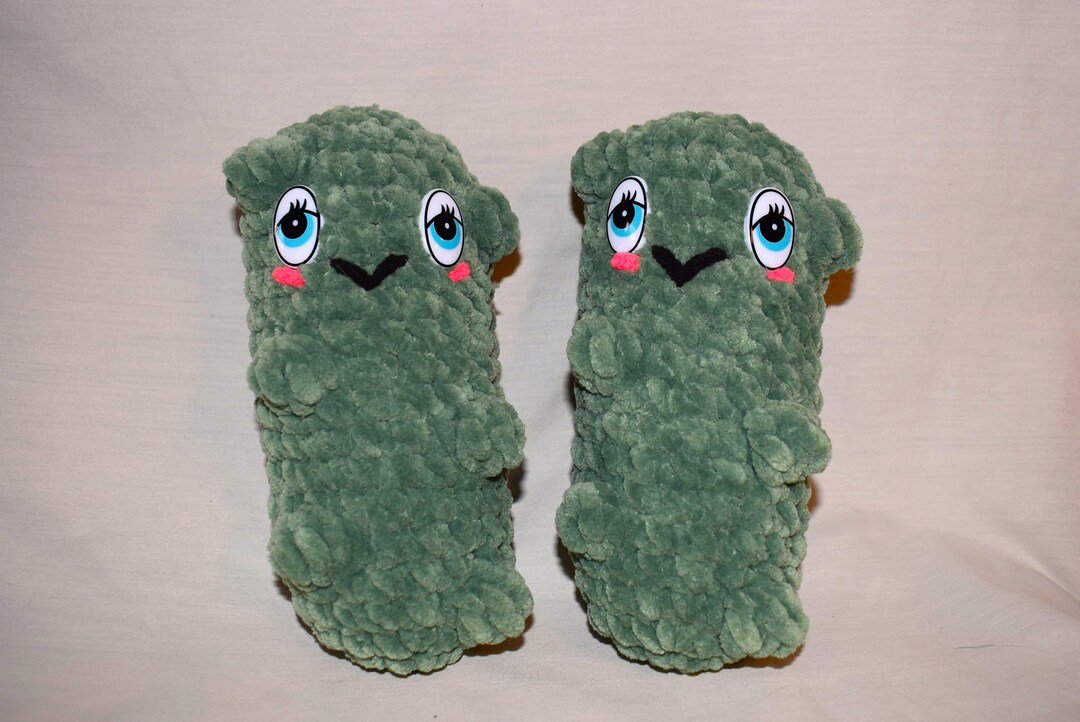 Crocheted Pickle - Etsy