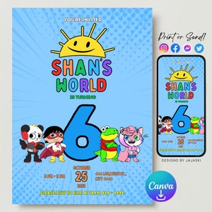 Ryans World Birthday - Etsy