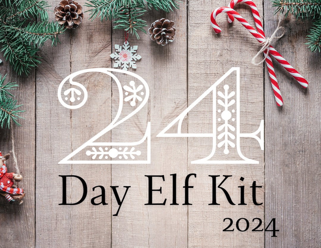 Elf Kit With 24 Days, Elf Activity Kit for 2024, Elf Ideas - Etsy
