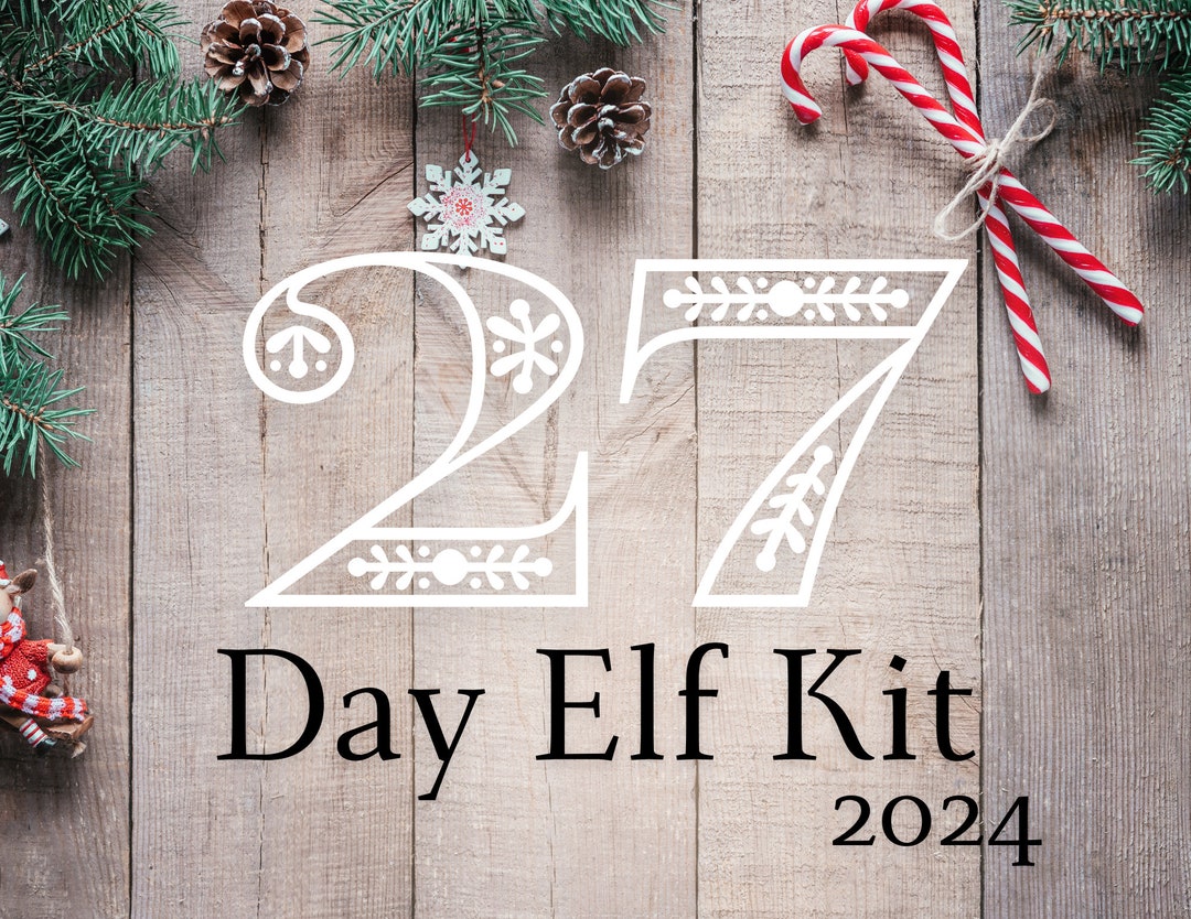 Elf Kit With 27 Days, Elf Activity Kit for 2024, Elf Ideas - Etsy